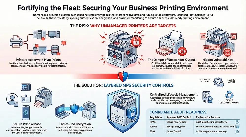 Managed Print Services: 10 Ways to Strengthen Print Security